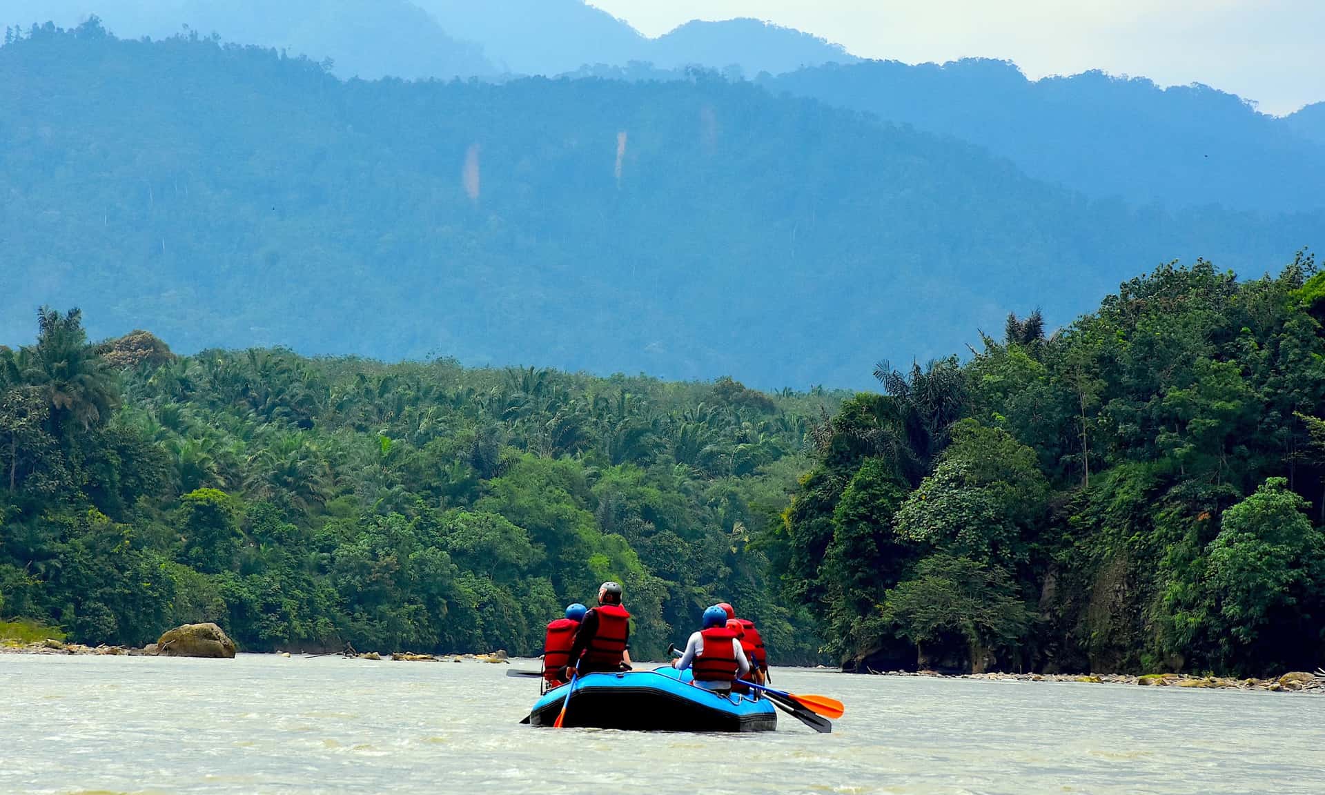Sumatra Travel - White Water Rafting - Sumatra EcoTravel