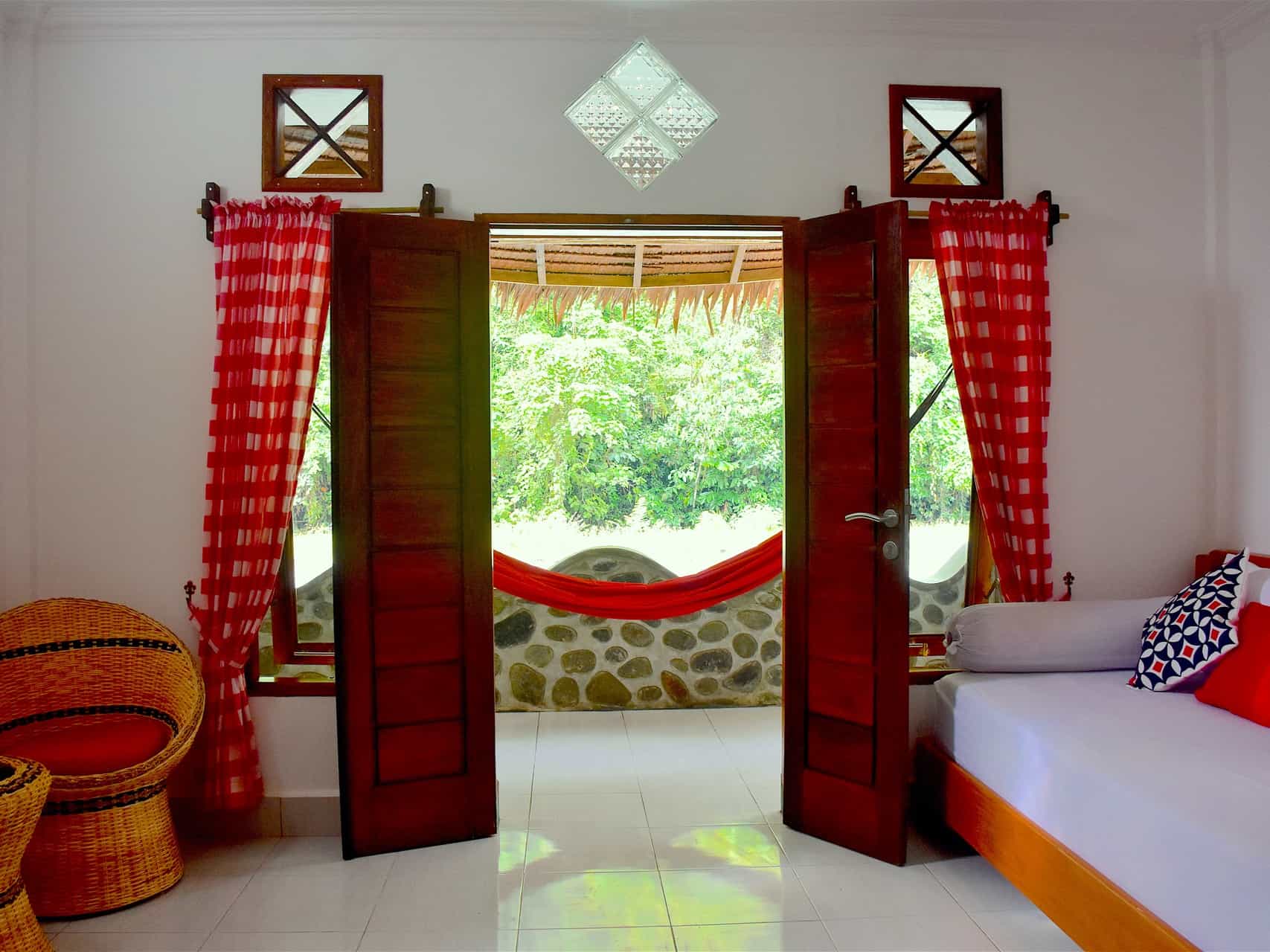 Hangout@ EcoTravel - Jungle View Room - Boutique Hotel Bukit Lawang
